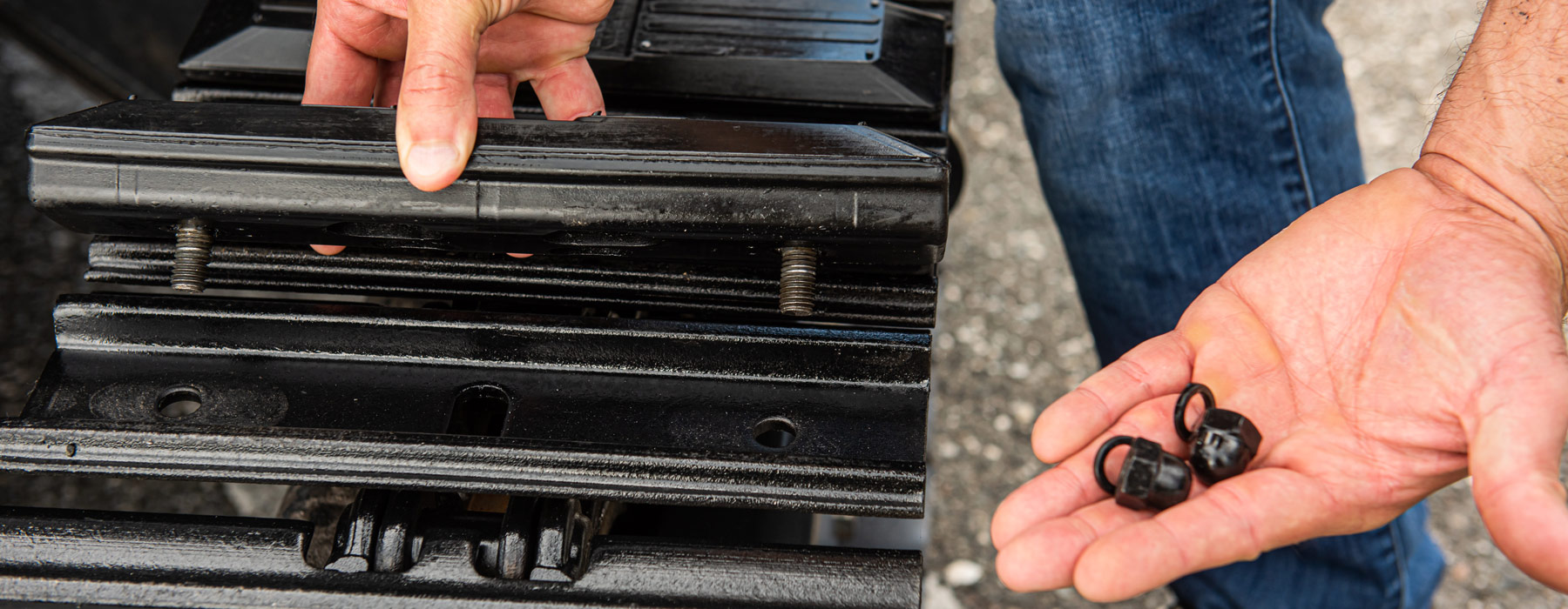 Mini Excavator Steel Tracks | McLaren Industries