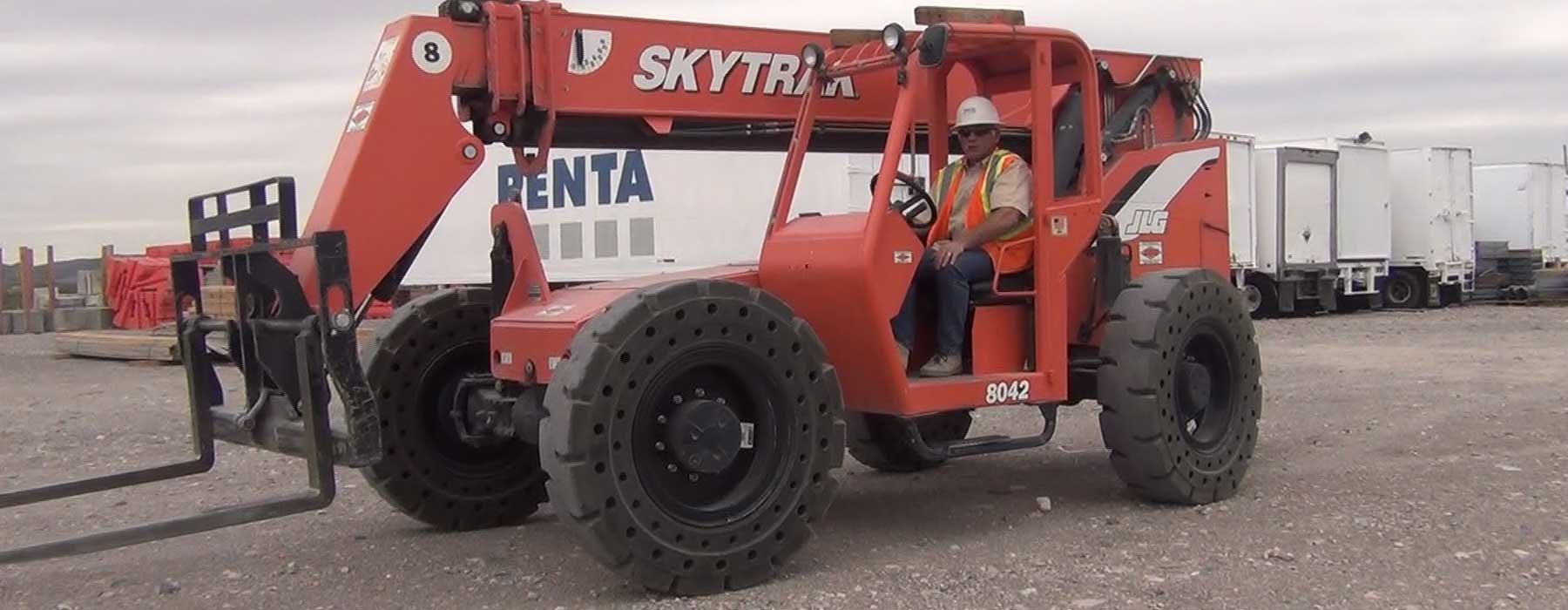 Telehandler Tires | Solid Telehandler Tires | McLaren