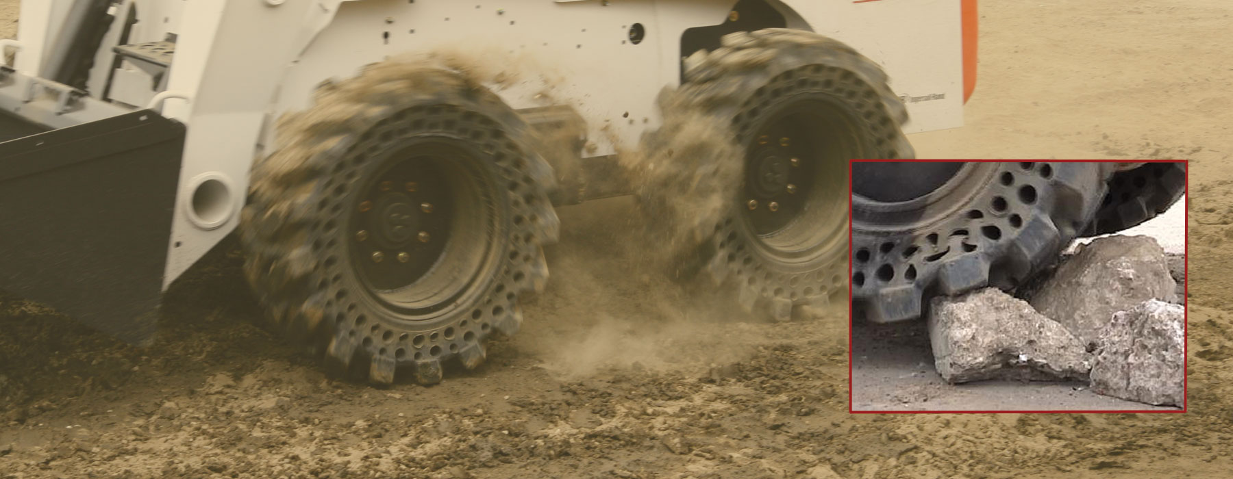 Backhoe Tires | Backhoe Solid Tires | McLaren Industries